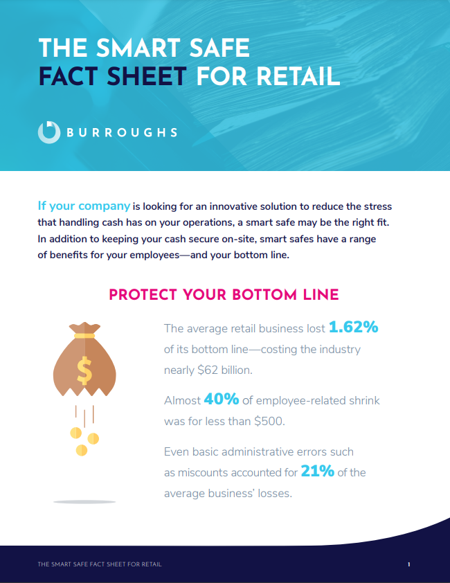 The Smart Safe Fact Sheet for Retail